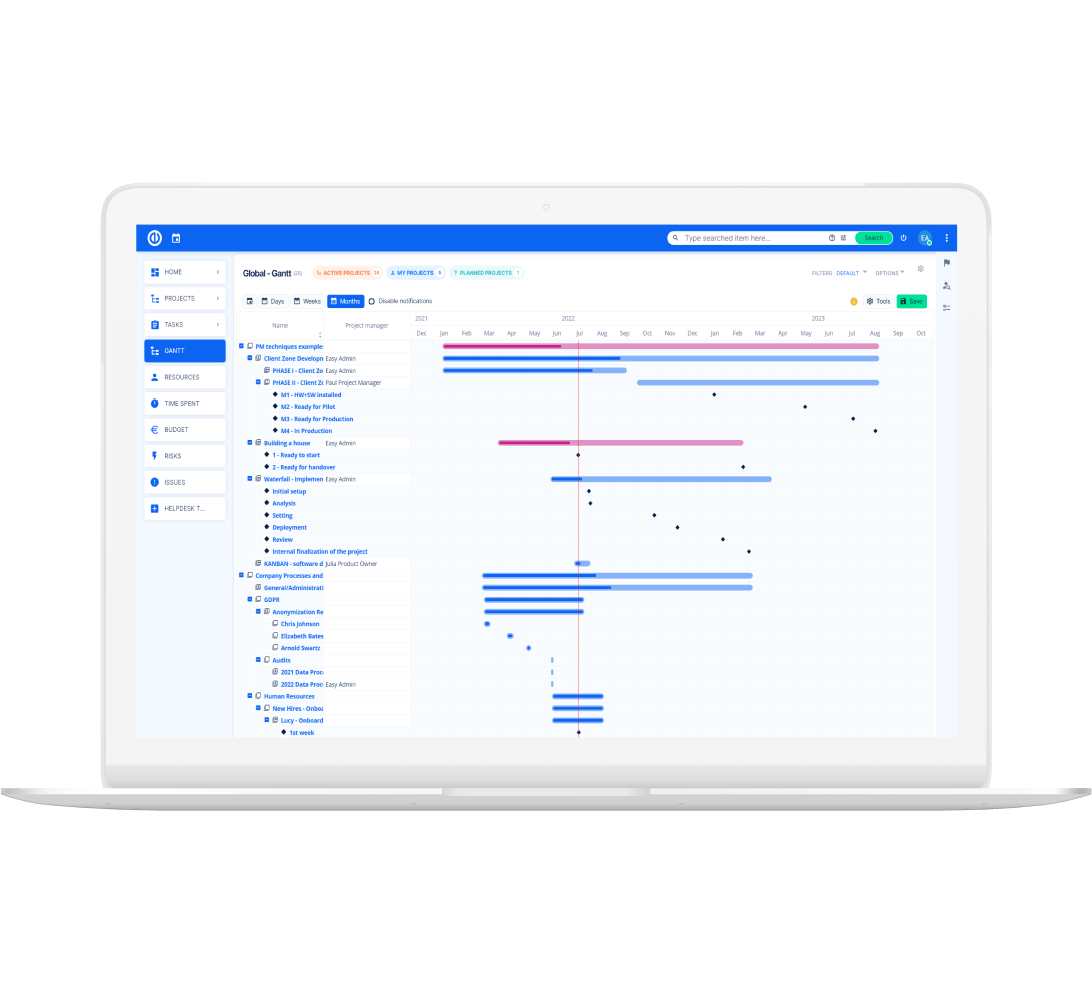 Redmine plugin - Top Redmine features in 1 upgrade - Easy Redmine