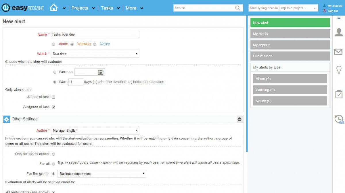 Easy Redmine Centro de Treinamento - Easy Redmine