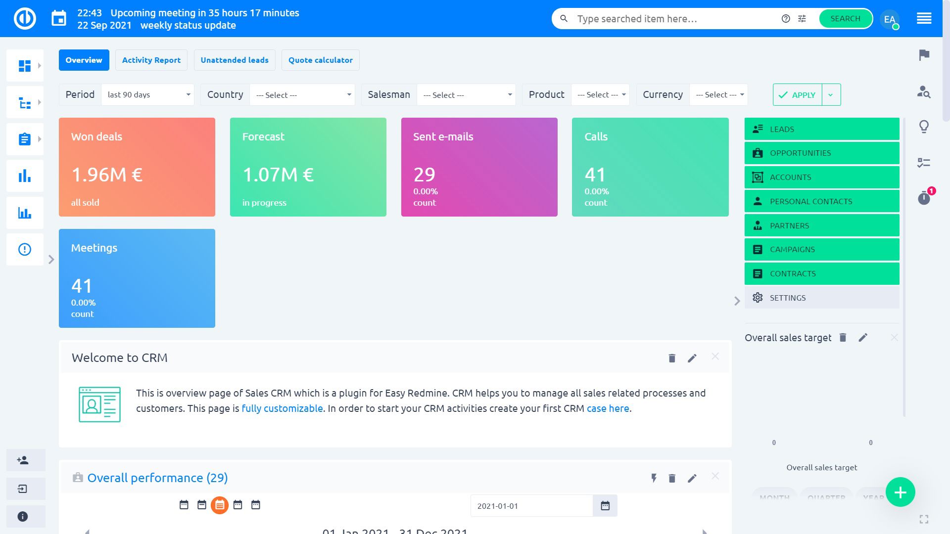 Redmine CRM - Easy Redmine Redmine CRM - Easy Redmine