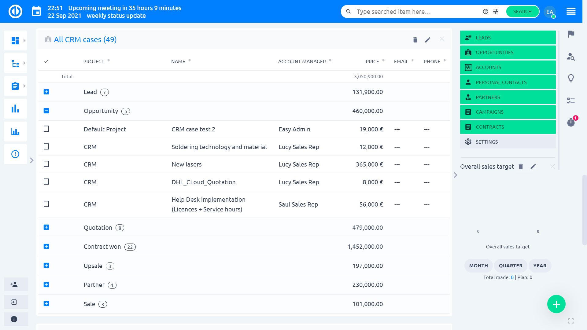 Redmine CRM - Easy Redmine Redmine CRM - Easy Redmine