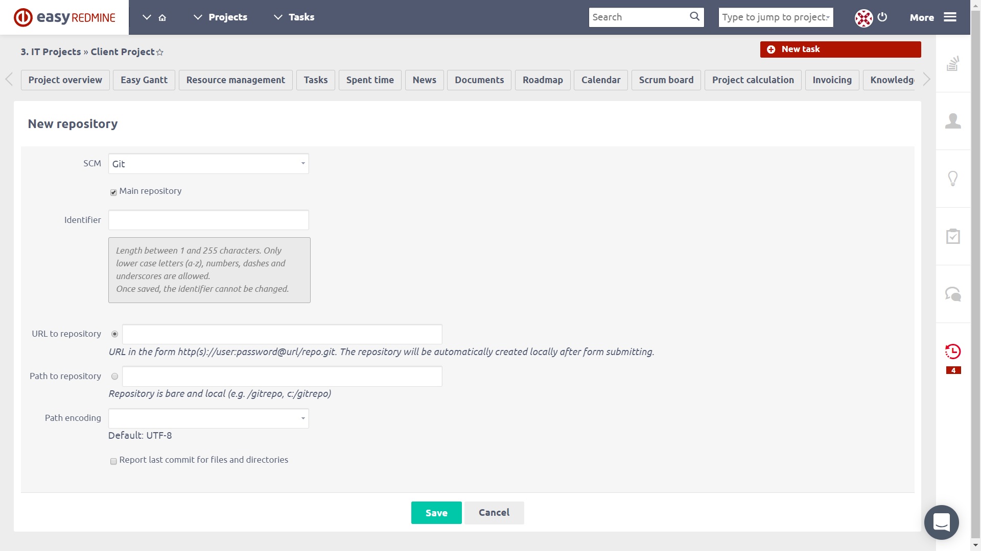 Repository - Easy Redmine
