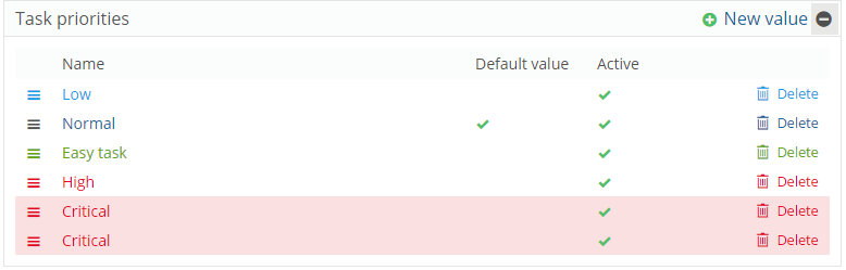 Color schemes - Easy Redmine