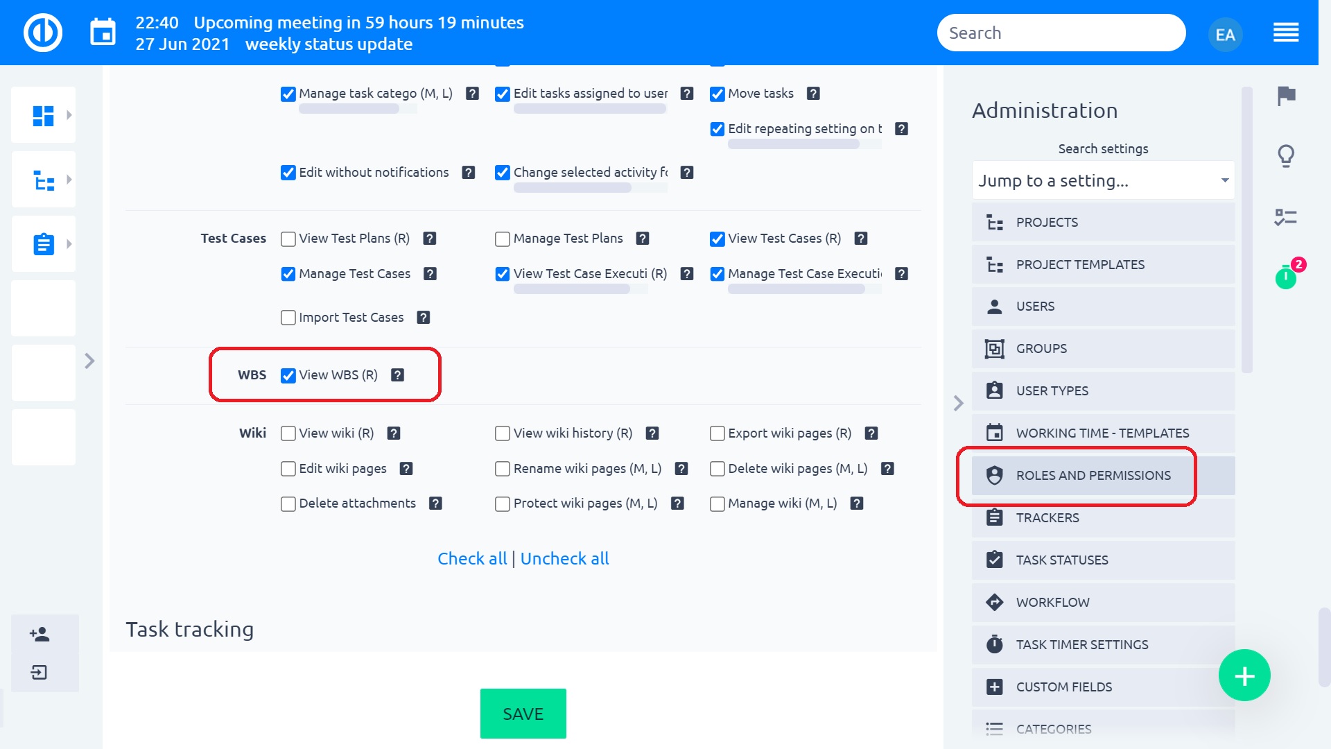 WBS – Work Breakdown Structure - Easy Redmine