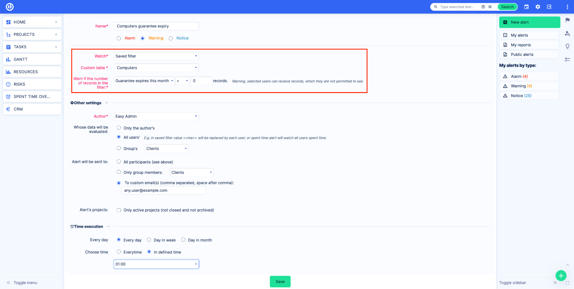 Asset And Configuration Management Easy Redmine