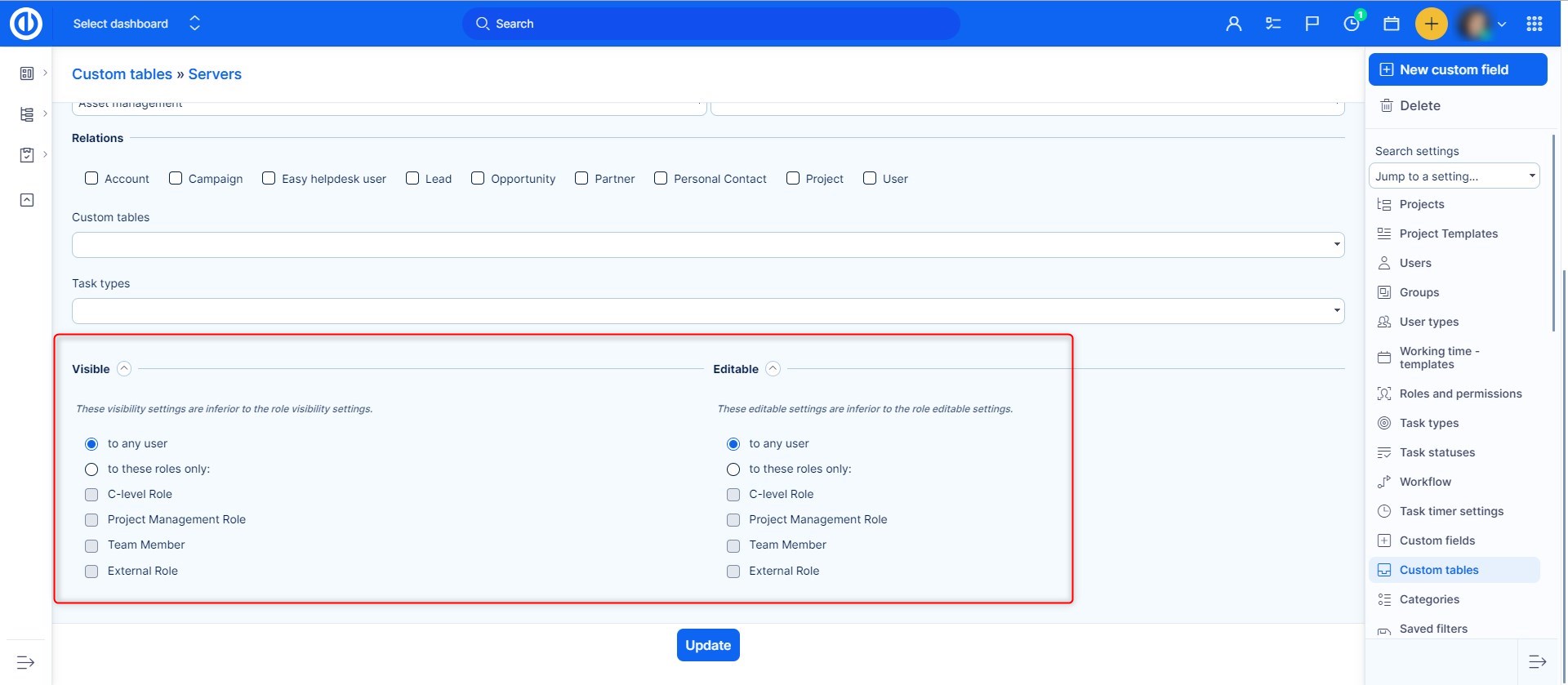 Asset And Configuration Management Easy Redmine